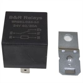 Automotive Relay 24Vdc 40/30A 1C/O metal bracket MINI iso