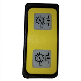 Contura XI Complete Switch Single Pole On Off On 2 LED's 12Vdc